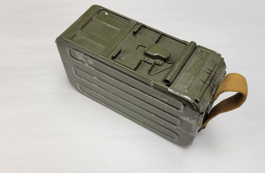 PKM Ammo Box w/links 100rnd, Used Poor Condition - SMGCO